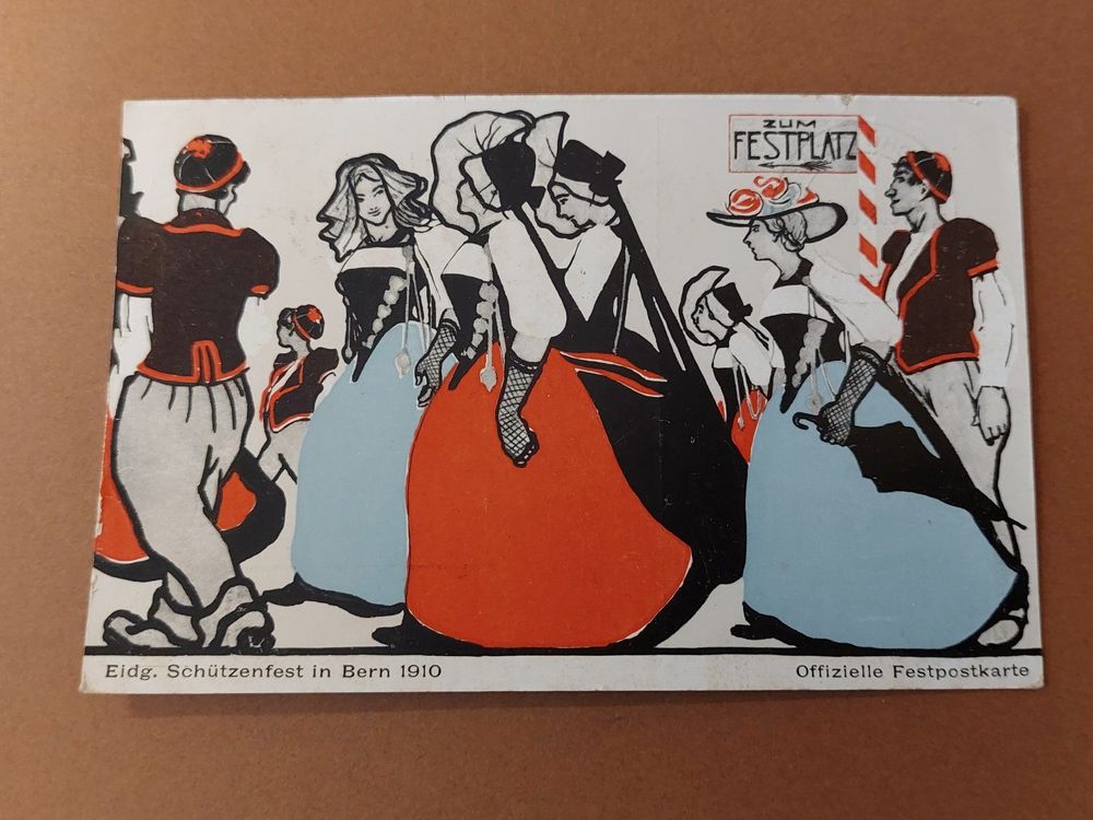 EIDG. SCHÜTZENFEST BERN 1910, GESTEMPELT 1910 | Kaufen auf Ricardo EIDG. SCHÜTZENFEST BERN 1910, GESTEMPELT 1910 | Kaufen auf Ricardo
