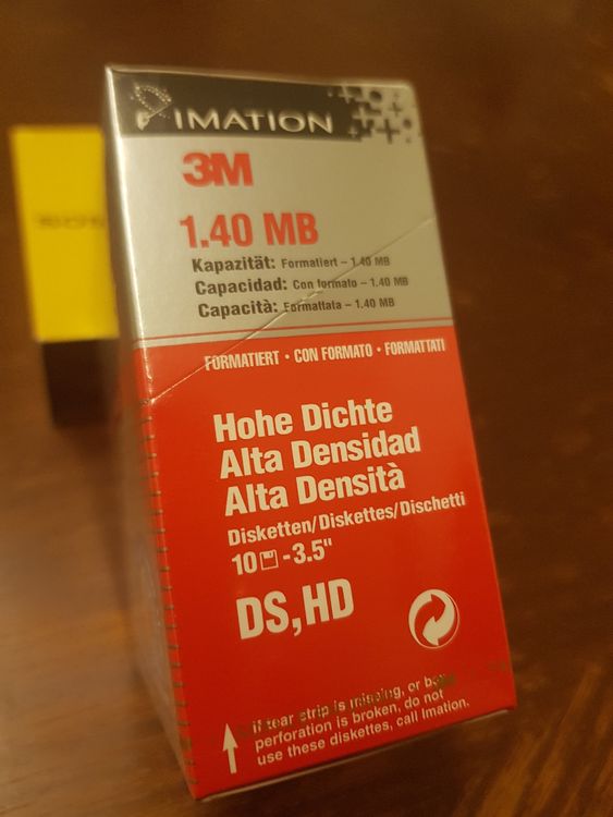 Disketten 3M 3.5 Zoll (Neu und originalverpackt) in für CHF 22 – mit ...