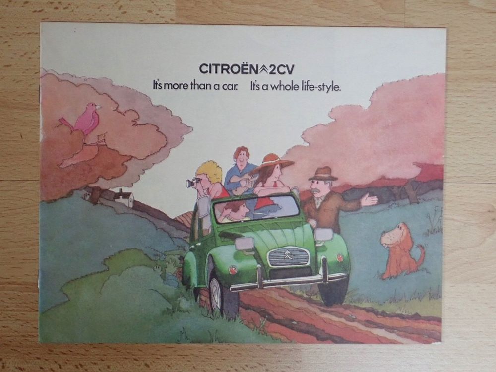 Citroen 2CV life-style - Prospekt GB 1976 - G045 (Gebraucht) in ...