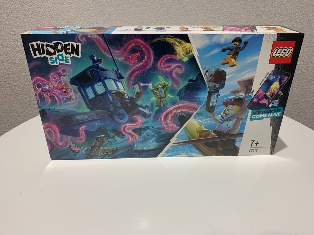 Lego Hidden Side 70419 Gekenterter Garnelenkutter (Neu und ...