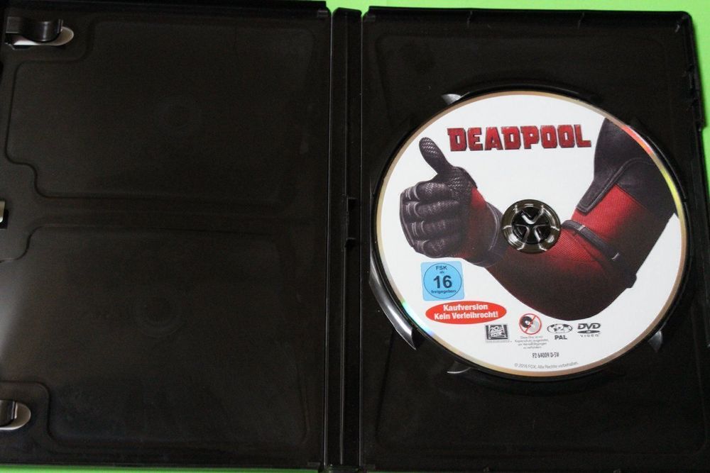 DEADPOOL (Marvel) DVD 2016 (Gebraucht) in Tübach für CHF 6.95 – mit ...