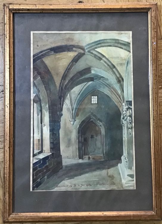 Antike Hof Aquarell Unleserlich Signiert (Gebraucht) in Root für CHF 25 – mit Lieferung auf ...