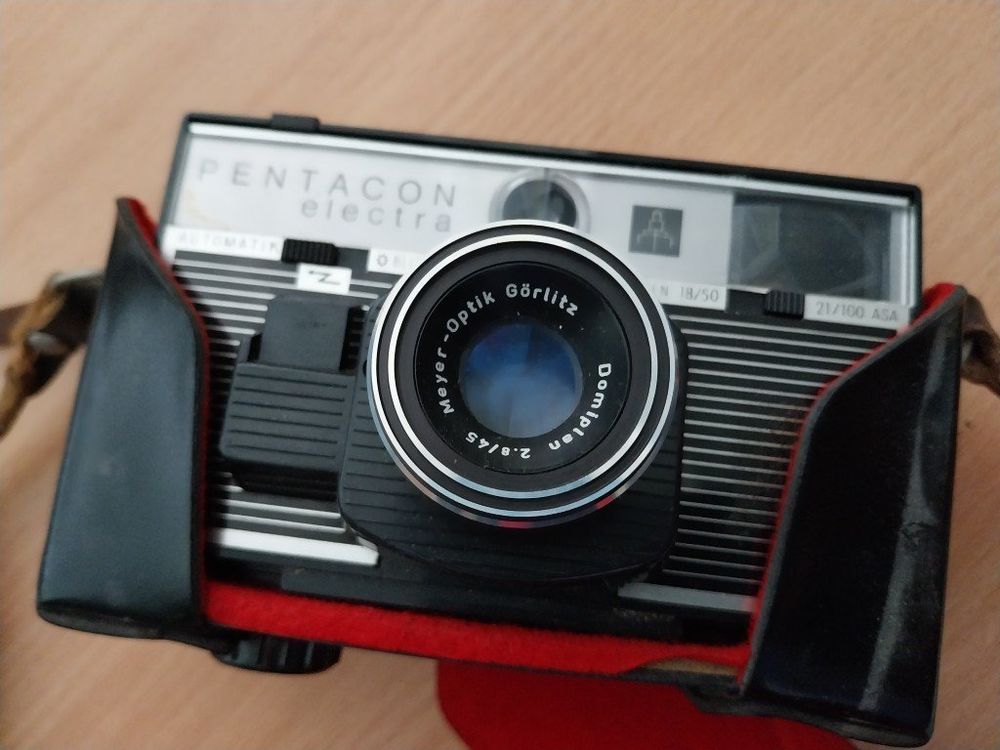 DDR-Fotokamera PENTACON Electra, Meyer-Optik Görlitz (Gebraucht) in ...