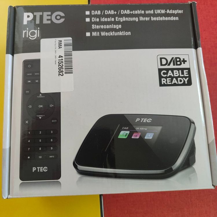 DAB/DAB+ Empfänger/Konverter P-Tec Rigi | Kaufen auf Ricardo