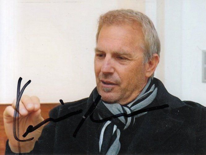 == ACHTUNG == Kevin Costner - orig. sign. Foto ! | Acheter sur Ricardo
