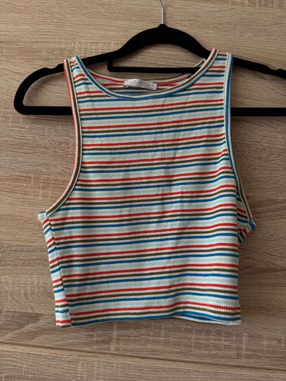 Crop top rayé coloré | Kaufen auf Ricardo