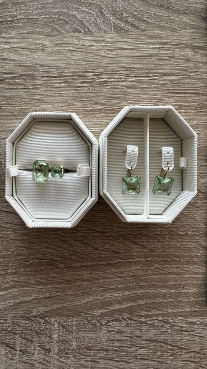 Swarovski Set, Grün, neuwertig, Originalbox! | Kaufen auf Ricardo