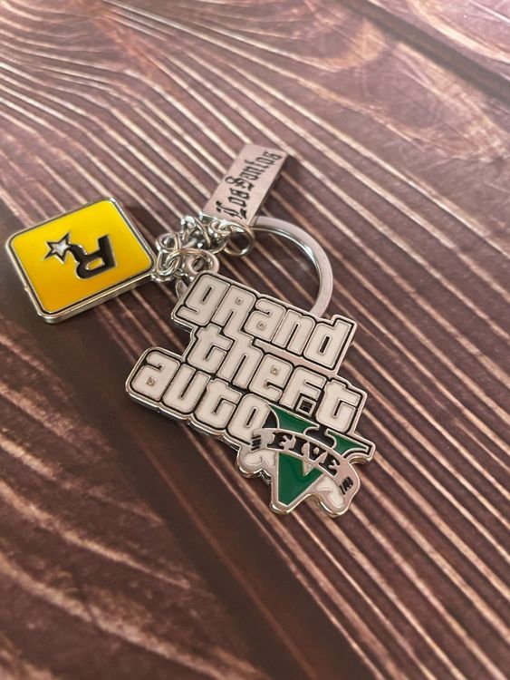 GTA Grand Theft Auto V Keychain / Schlüsselanhänger (Neu und ...