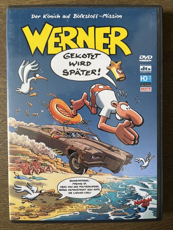 Werner - Gekotzt wird später - DVD Comic-Klassiker (Gebraucht) in Glarus für CHF 3 – mit ...
