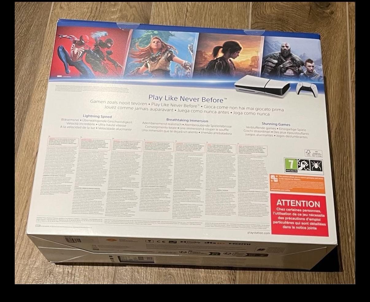 Sony Play Station 5 (1TB) Disc mit 2 Controller (Neu (gemäss ...