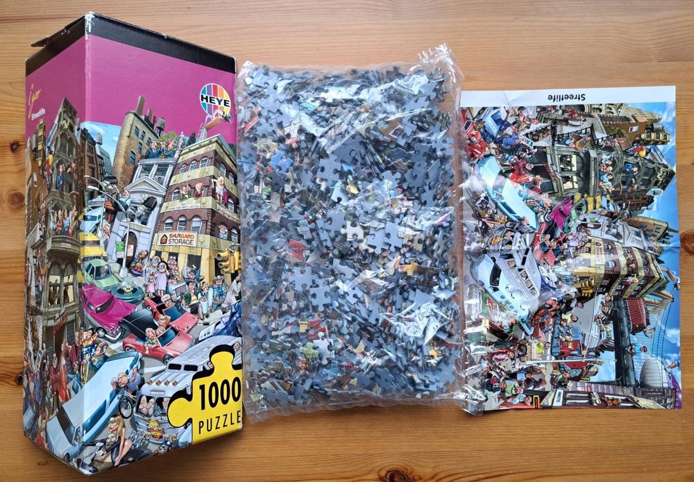 Heye Puzzle Streetlife, 1000 Teile, Igor Kravarik | Acheter sur Ricardo