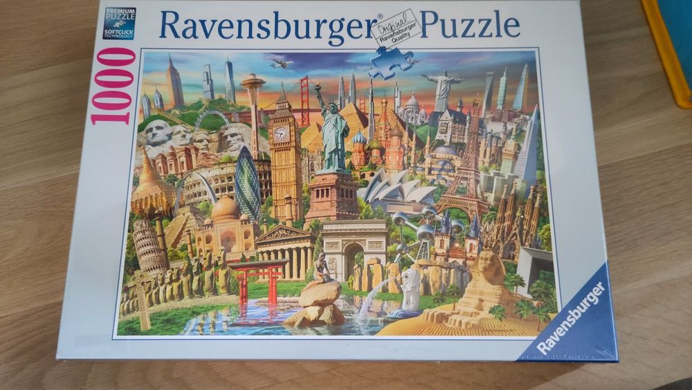 Ravensburger Puzzle 1000 - Sehenswürdigkeiten weltweit (Neu und originalverpackt) in Untervaz ...