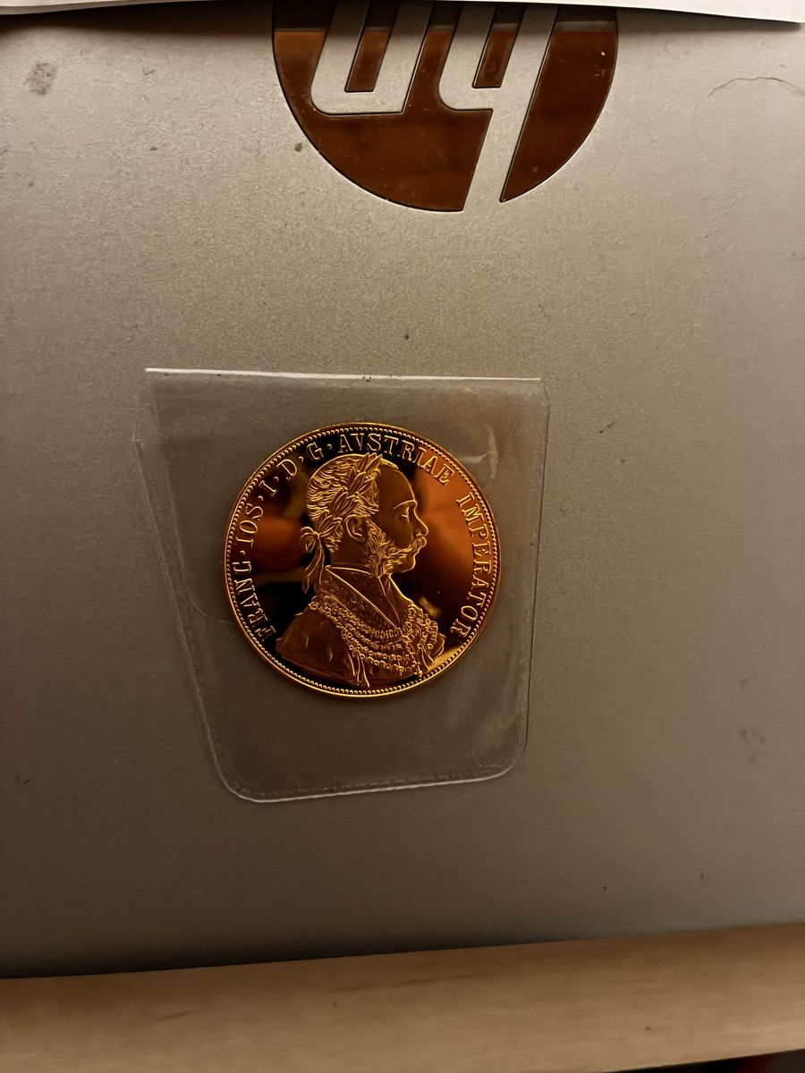 Goldmünze Dukate (4)1915 jg Franz Joseph (Neu (gemäss Beschreibung)) in ...