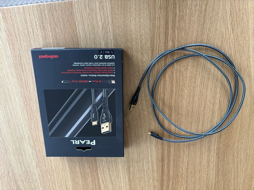 Audioquest Pearl USB A to USB Micro. 1.5m (Gebraucht) in Wollerau für ...