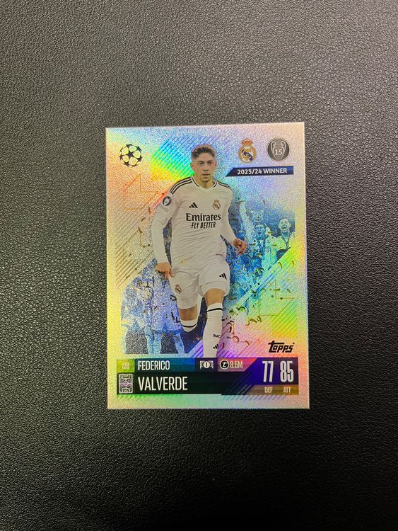 Topps Match Attax 2024/25 Federico Valverde 128 (Neu (gemäss ...
