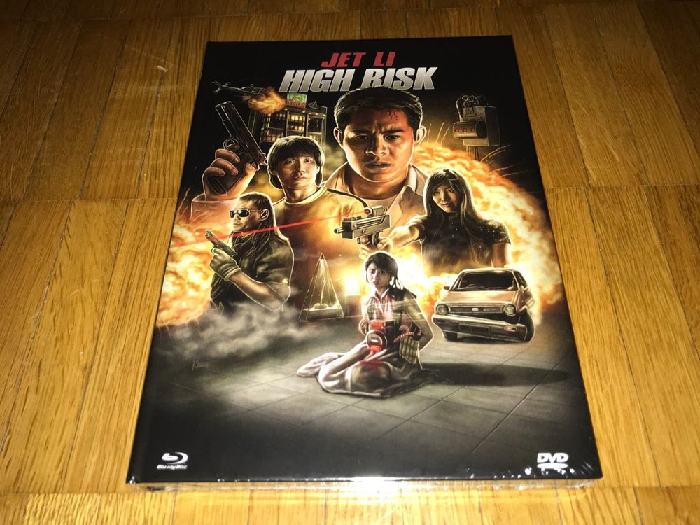 Total Risk - High Risk - MEDIABOOK - B - UNCUT (Neu und ...