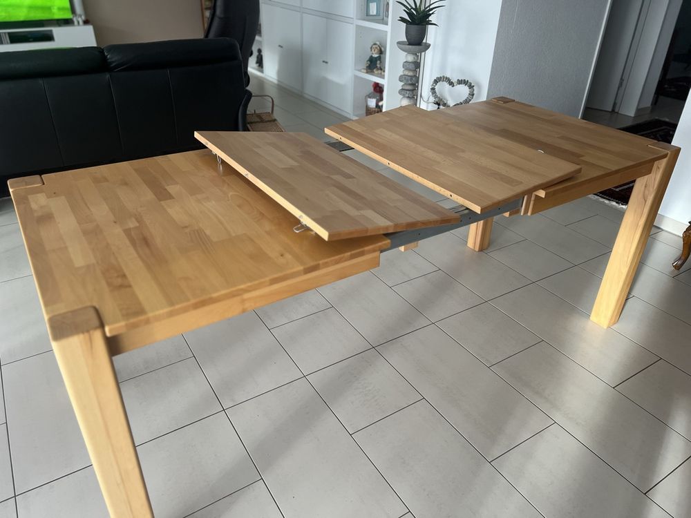 Esstisch Massivholz 140 X 80 Ausziehbar