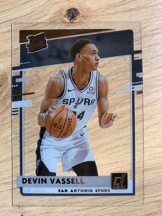 NBA Devin Vassell RC Clearly Donruss Rated Rookie 🔥 (Gebraucht) in ...