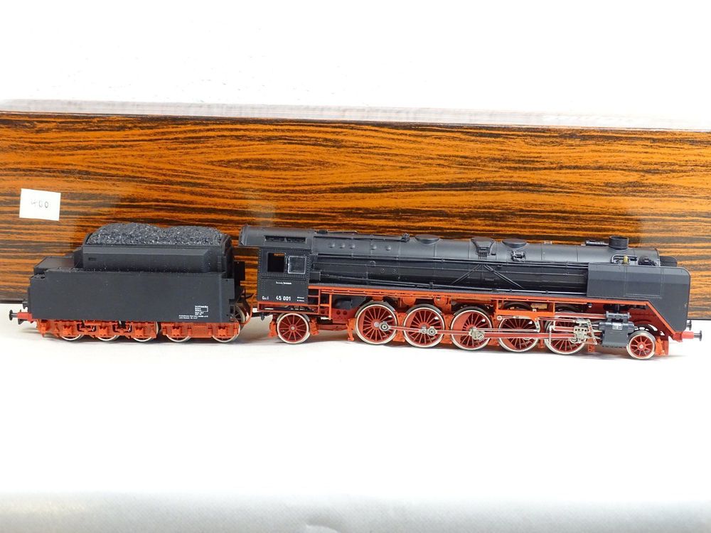 Liliput 4501 Dampflok BR45 001 DR Schwarz, H0,GS/DC,OVP | Kaufen auf Ricardo