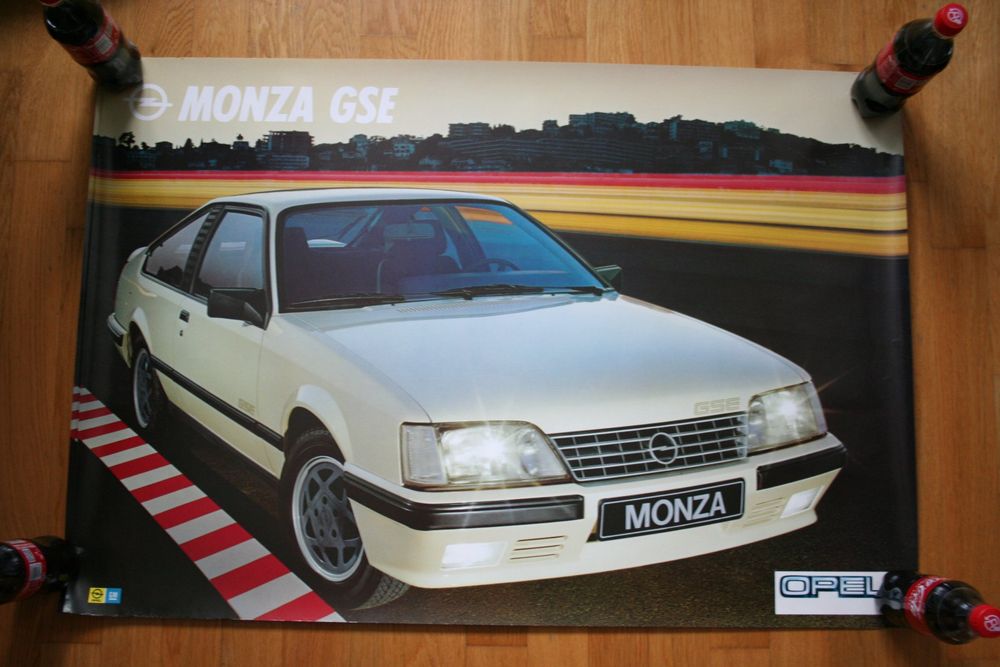 Poster/Plakat OPEL Monza GSE (Gebraucht) in Bern für CHF 5 – nur ...