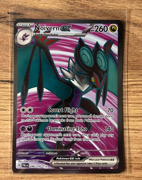 Noivern EX FULL ART 246/193 Pokemon Paldea Evolved | Kaufen auf Ricardo