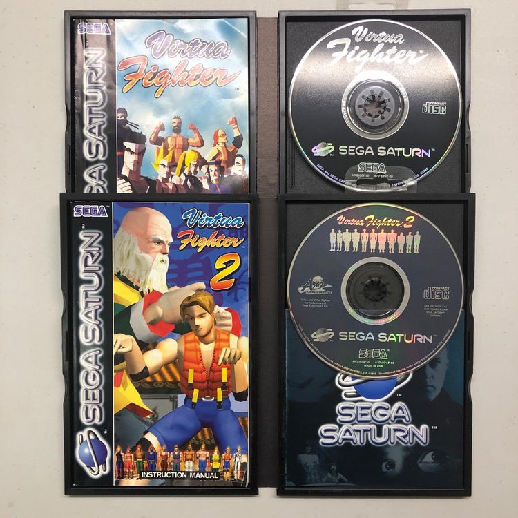 Virtua Fighter + Virtua Fighter 2 - SEGA Saturn (PAL) | Kaufen auf Ricardo