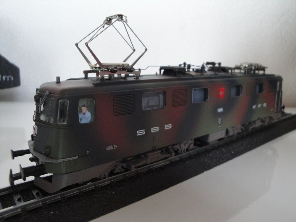 HAG HO. E-Lok SBB Ae 6/6 Camouflage THUN Nr.11485 Swiss Army (Neu (gemäss Beschreibung)) in ...