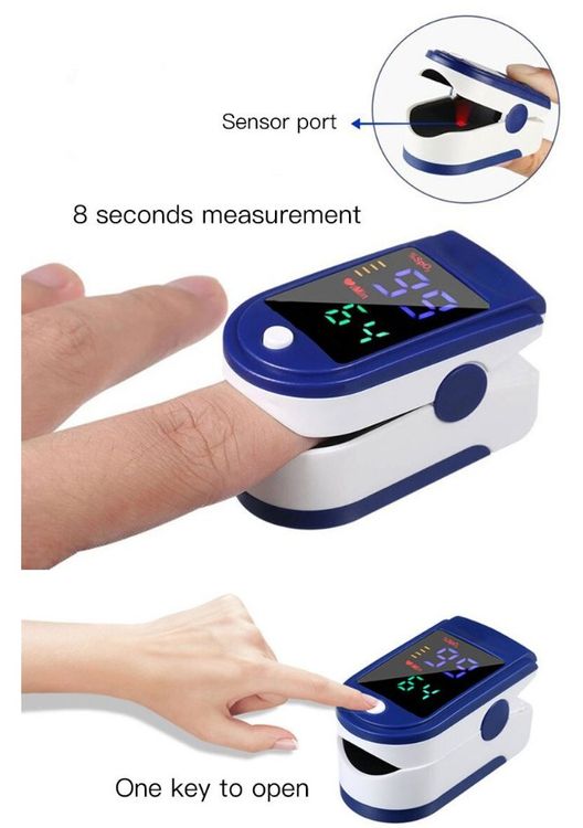 Pulse Oximeter Finger Clip - Genauer und schneller Pulse Mon | Kaufen ...