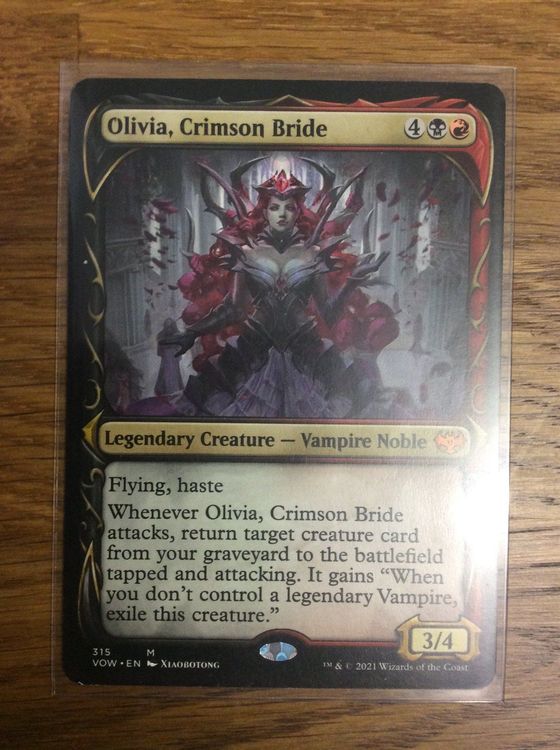 MTG - Olivia, Crimson Bride (Showcase)x1 (Neu (gemäss Beschreibung)) in Altdorf UR für CHF 15 ...
