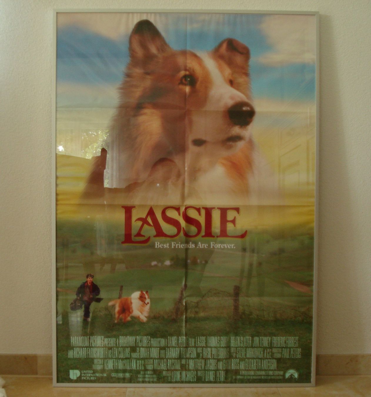 LASSIE BEST FRIENDS ARE FROEVER ORIGINALES USA FILMPLAKAT (Gebraucht ...