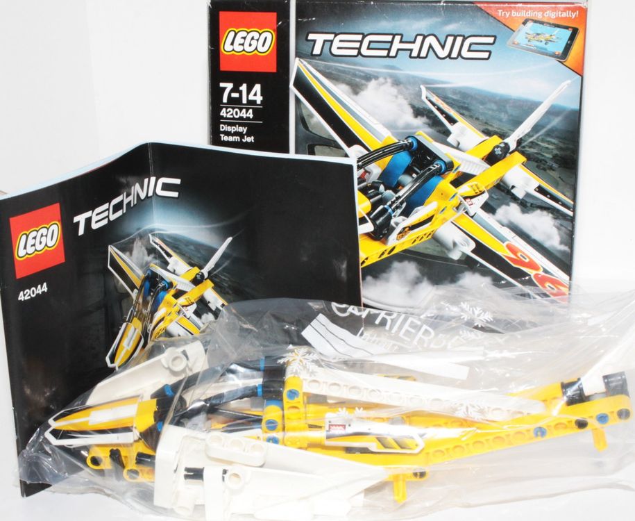 42044 LEGO TECHNIC Display Team Jet (komplett)+OVP+Anleitung (Neu ...