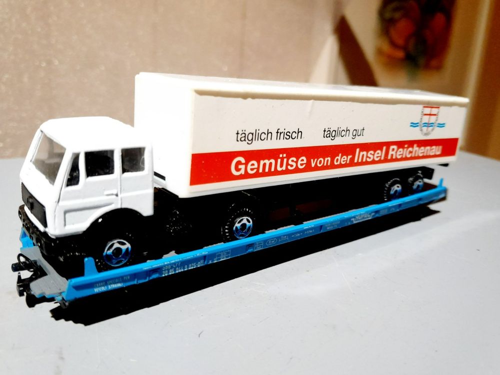 Liliput Hupac Tiefladewagen mit LKW HO (Gebraucht) in Eptingen für CHF ...