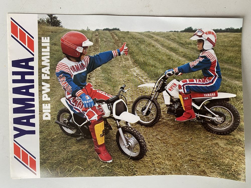 Yamaha PW Familie Prospekt (Gebraucht) in Schwadernau für CHF 39.9 – mit Lieferung auf Ricardo ...