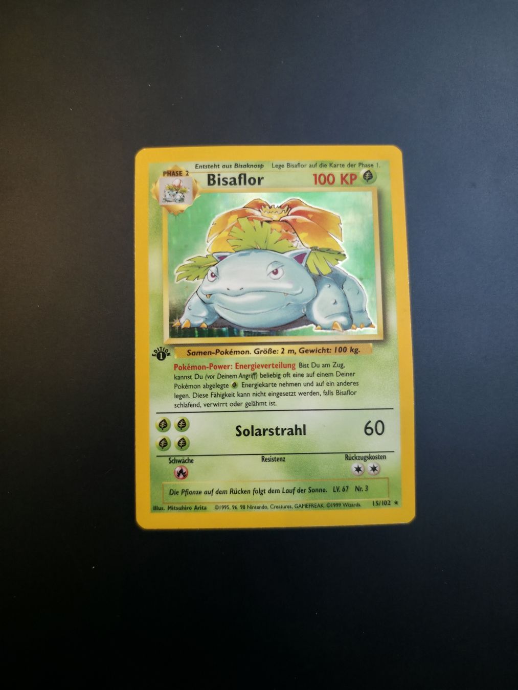 🌿Bisaflor First Edition frisch geöffnet Pokemon ab 1 CHF🌿 (Neu (gemäss ...