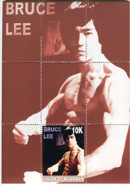 Block "Bruce Lee". Myanmar (Neu und originalverpackt) in Basel für CHF ...