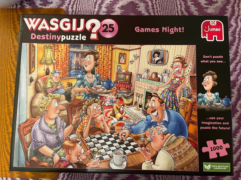Wasgij Puzzle Nr. 25 - Games Night (Gebraucht) in Aegerten für CHF 10 ...