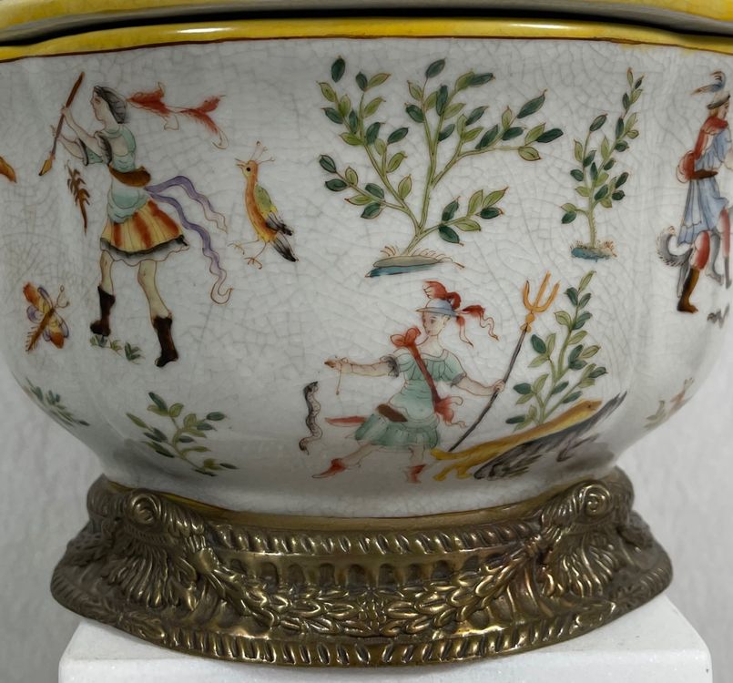 Wong Lee Porzellan Schale mit Deckel (Gebraucht) in Root für CHF 60 – mit Lieferung auf Ricardo ...