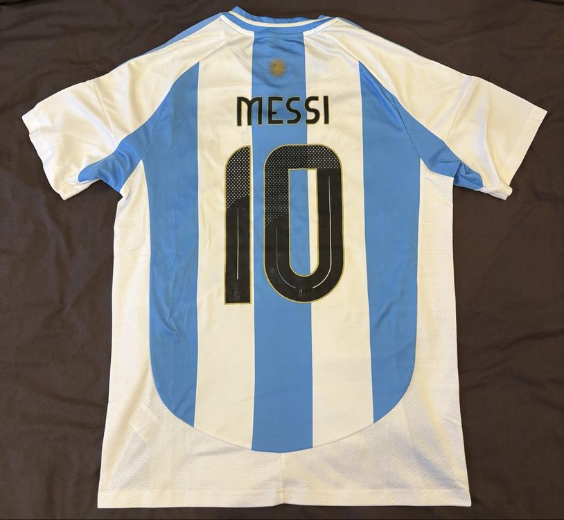 Messi #10 Argentinien Heimtrikot 2024 - WM 2026 Quali (Neu (gemäss ...