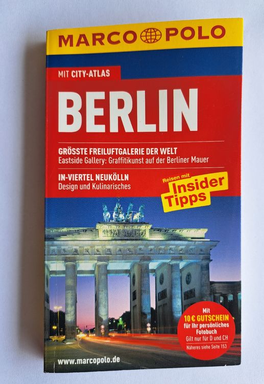 Marco Polo Reiseführer Berlin mit City-Atlas (Gebraucht) in Weisslingen ...