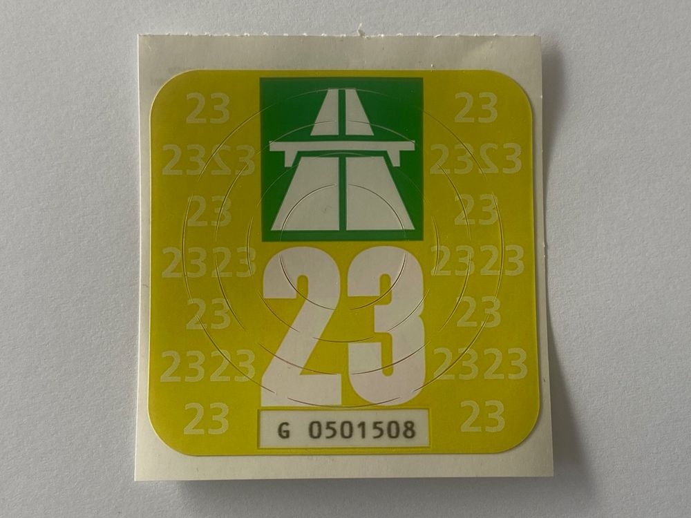 Autobahnvignette 2023 neu | Kaufen auf Ricardo