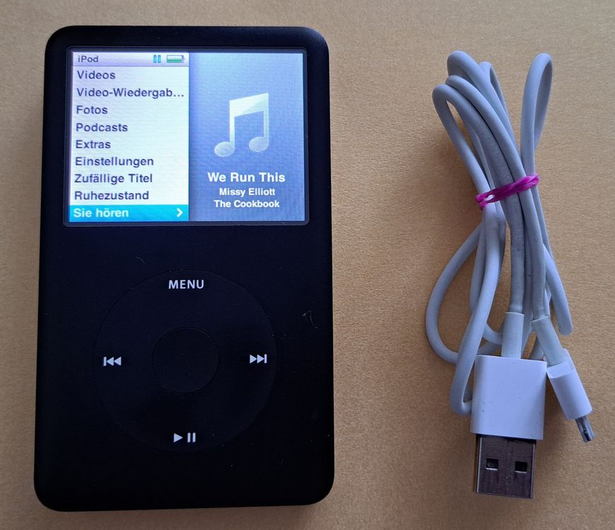 Ipod Classic 160GB Modell MB 150 mit USB Kabel (Gebraucht) in für CHF ...