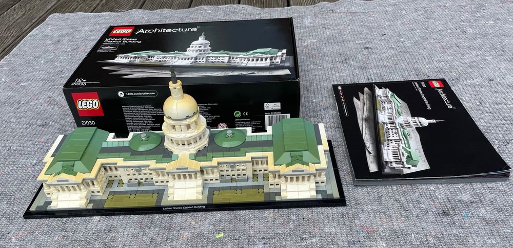 Komplettset Lego Capitol Building 21030 mit Bauplan und OVP (Neu ...