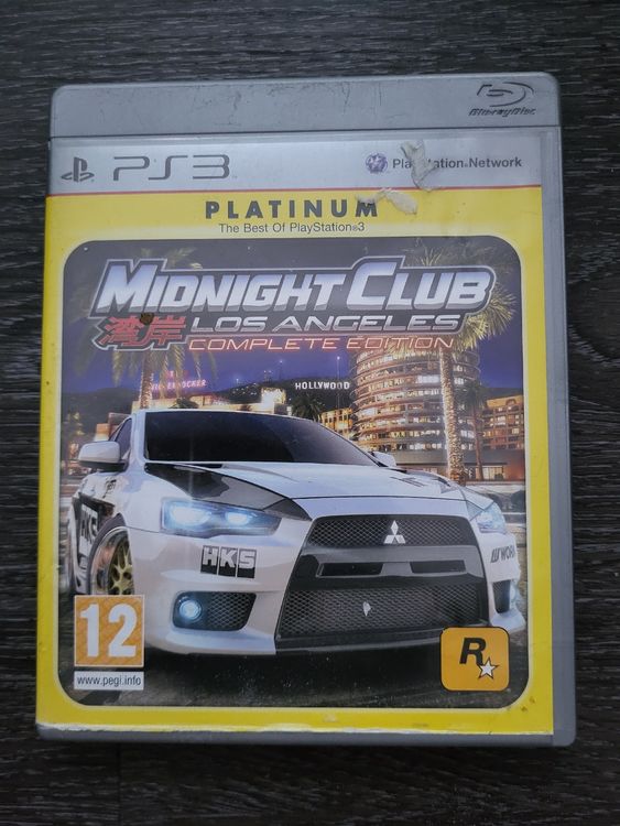 Midnight Club: Los Angeles, Complete Edition (PS3) (Gebraucht) in ...