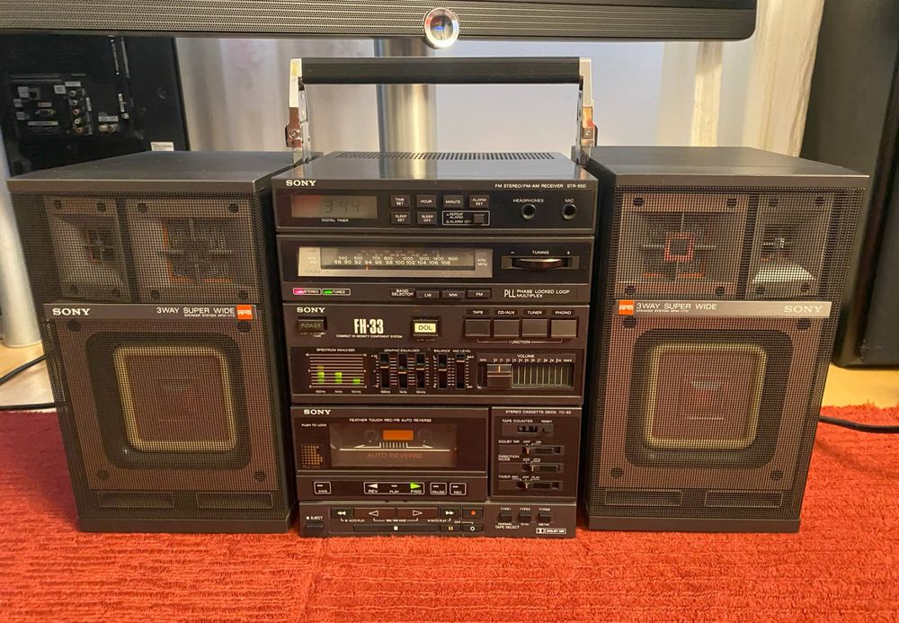 Sony Stereoanlage FH-53 Kult Retro Vintage 80er Jahre (Gebraucht) in Bern für CHF 98 – nur ...