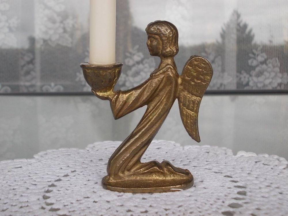 Skulptur Figur*ENGEL*Messing Kerzenständer 1950/60er Jahren (Gebraucht) in Ostermundigen für CHF ...