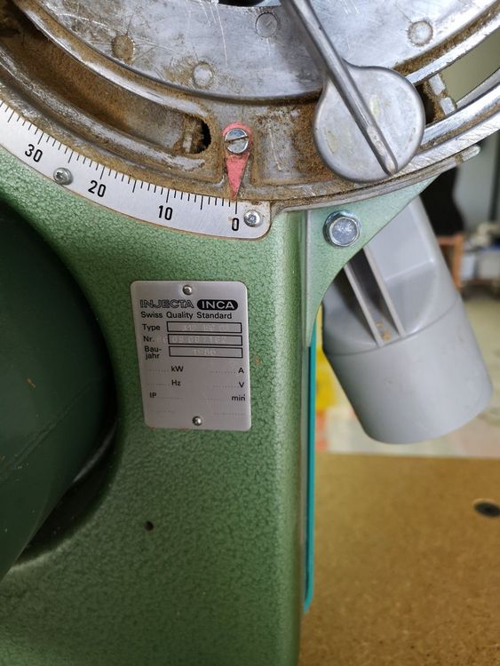 Bandsäge INCA Injecta von Scintilla SA (Gebraucht) in Hausen AG für CHF ...
