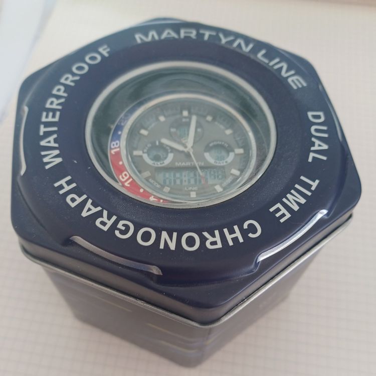 Uhr Chronograph Dual Time Martynline, neuwertig (Neu und ...