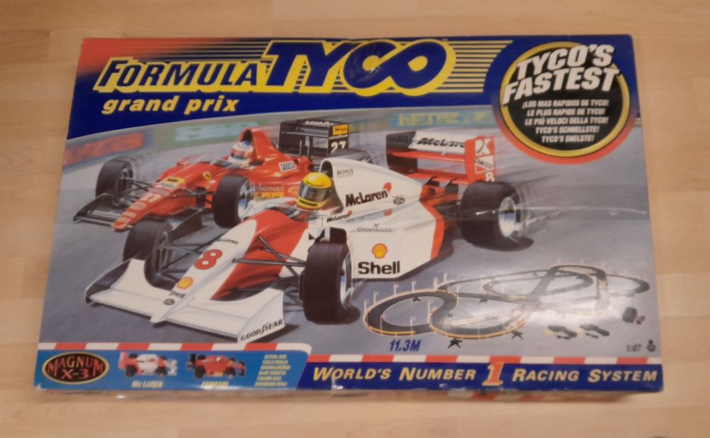 Formula Tyco 2x Rennbahn insges. 29Meter Bahn (Gebraucht) in Zwillikon ...