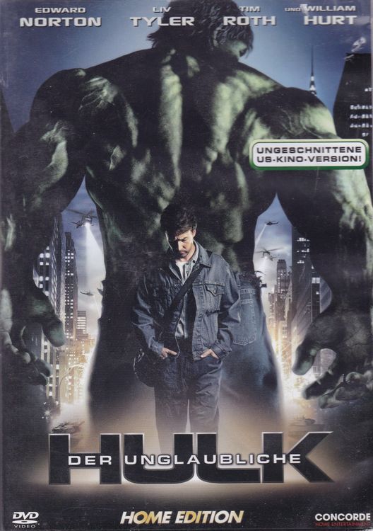 DVD ab Fr. 1.--, der unglaubliche Hulk (Gebraucht) in Lausen für CHF 1 – mit Lieferung auf ...