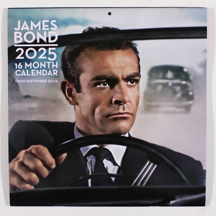 JAMES BOND 007 KALENDER 2025 - SEAN CONNERY - NEU! (Neu (gemäss ...